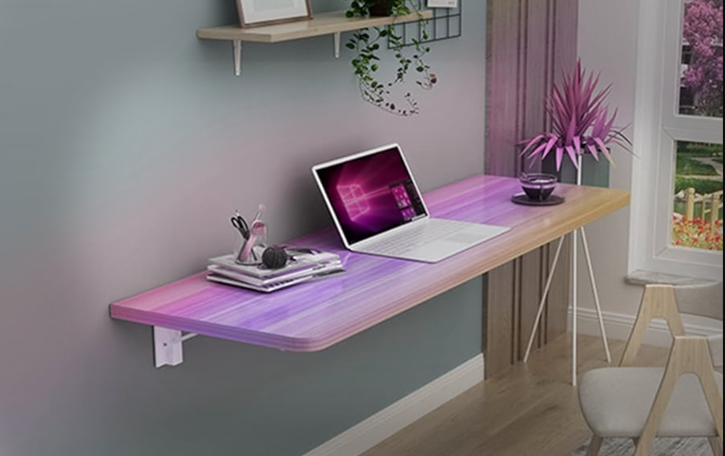 Transforma tu Espacio con un Escritorio Plegable que se Convierte en A