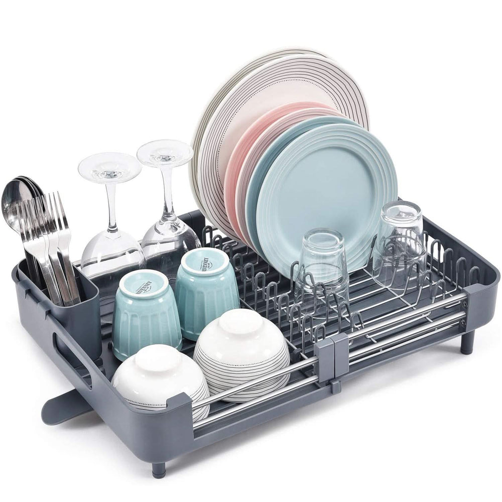 Escurridor de Platos Extensible con Drenaje